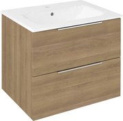 Sapho Sapho, CIRASA umyvadlová skříňka 59,2x52x46cm, dub cuneo, CR611-2525