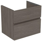 Ideal Standard Finesse - Umyvadlová skříňka, 60x44x55 cm, 2 zásuvky, Dark Elm E3386UR