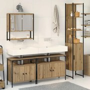 Sada koupelnového nábytku 4 ks Artisanový dub Kompozitní dřevo 3334405