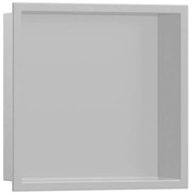 Hansgrohe XtraStoris Original - Výklenek do stěny s rámem, 30x30x7 cm, betonově šedá 56093380