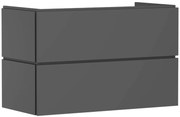 Hansgrohe Xilesa E - Umyvadlová skříňka, 62x98x47 cm, 2 zásuvky, matná šedá 54262760