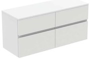Ideal Standard Finesse - Umyvadlová skříňka, 120x44x56 cm, 4 zásuvky, matná bílá E3426Y1