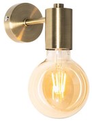 Průmyslová nástěnná lampa bronzová - Facil