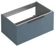 Kludi Icos - Umyvadlová skříňka, 80x50x35 cm, 1 zásuvka, matná petrolejová 50S80O3