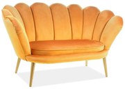 Sofa Tristan Bluvel 68/zlate