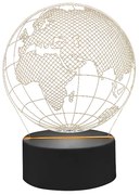 Madrid Magnificence Globe - LED lampa - 7 různých barev - USB - P108
