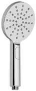 Ravak - Sprchová hlavice Flat 956.00, 12 cm, 3 proudy, chrom X07P233