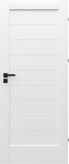 Porta doors Interiérové dveře rámové, 60 P, 60 × 197 cm, fólie, pravé, bílé, plné