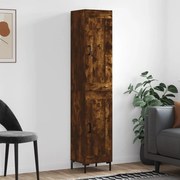 Skříň highboard kouřový dub 34,5 x 34 x 180 cm kompozitní dřevo