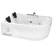 BPS-koupelny Hydromasážní vířivá vana Carmen 631RH 180x120 s ohřevem vody, pravá
