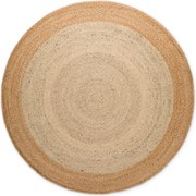 Hanse Home, Kusový koberec Looma 106225 Natur Ivory/Gold kruh, 100x100 (průměr) kruh, béžová, chodba / předsíň