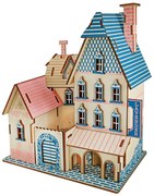 Woodcraft Dřevěné 3D puzzle Vila PACA