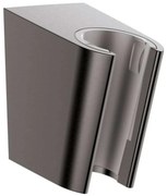 Hansgrohe - Sprchový držák Porter S, kartáčovaný černý chrom 28331340