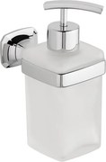 METAFORM METAFORM, AIDA dávkovač mýdla 270 ml, mléčné sklo, chrom, AI019
