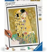 Malování podle čísel ravensburger 236480 creart gustav klimt: polibek