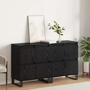 Servírovací skříň 2 ks Černý dub 60 x 35 x 70 cm 3394547