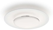 Philips Osvětlení - Stropní LED svítidlo, průměr 40 cm, 4000 K, 30 W, stmívatelné, bílá/chrom 929003315901