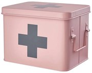 MEDIC Box na léky - sv. růžová