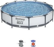 Výrobce: Bestway Bazén Bestway Steel Pro MAX, 56416, filtr, pumpa, 3,66x0,76 m 8050076