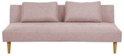 Růžová rozkládací pohovka 180 cm Matylda – Bonami Essentials