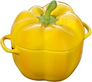 Staub Cocotte keramická zapékací miska ve tvaru papriky 12 cm/0,47 l, žlutá, 40500-324