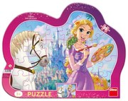 Dino Locika 25 dílků deskové puzzle