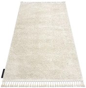 koberec BERBER 9000, krémový   střapce, Maroko Shaggy velikost 140x190 cm | krásné koberce cz