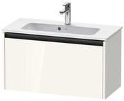 Duravit Ketho.2 - Umyvadlová skříňka 44x81x39 cm, 1 zásuvka, lesklá bílá K25056022220000