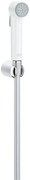 Grohe Tempesta-F - Bidetová sprška s držákem a hadicí 1,25 m, chrom/bílá 27812IL1