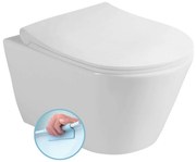 Sapho - WC závěsné Avva, Rimless, bílá 100314