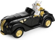 Velikonoční dekorace FIG 243E zajíčci v autě