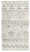 Krémový pratelný ručně tkaný vlněný koberec 80x140 cm Lakota Day – Lorena Canals