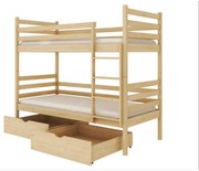 Legno Dětská patrová postel Mone borovice Rozměr (cm): 80x160
