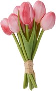 Butlers FLORISTA Svazek mini tulipánů 7 ks 16 cm - sv. růžová