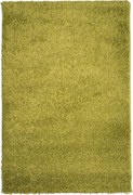 Kusový koberec Efor Shaggy 1903 Green, 80x150, zelená, obývacia izba, Mono Carpet