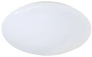 Bílé stropní LED svítidlo Reality Putz II, průměr 27 cm
