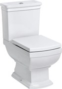 Novoterm WC kombi NV-Kleopatra 11 ZO se zadním odpadem a SoftClose sedátkem