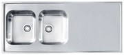 Alveus Classic Pro - Dřez 140x60 cm, nerez 1132129