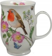 Hrnek Suffolk Hedgerow Birds Robin 300 ml Dunoon