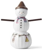 Vánoční porcelánová dekorace Snowboy 9 cm Kähler