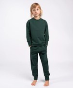 Moniel Dětská tepláková souprava vel. 92/98 Basic Dark Green
