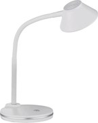 Reality LED stolní lampa BERRY bílá 3,2W, 350lm, 3000K, 13 x 33 cm