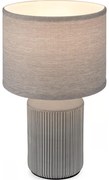 Brilo - Stolní lampa INO 1xE14/10W/230V šedá