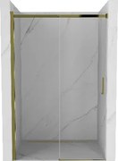 Mexen OMEGA posuvné sprchové dveře do otvoru 100 cm, zlatá-transparentní, 825-100-000-50-00