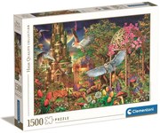 Clementoni - Puzzle 1500 Woodland fantasy garden