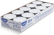 Wimex 35102 - čajová svíčka JUMBO, 58 × 20 mm, ~ 10 h - 20 ks