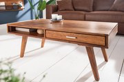 Designový konferenční stolek z masivu Retro Sheesham 100cm