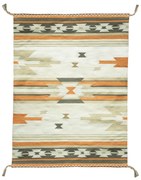 Oboustranný venkovní koberec z recyklovaného plastu Green Decore Aztec, 90 x 150 cm