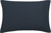 Vandyck Luxusní povlak na polštář Home Piqué waffle 40x55cm Nightblue