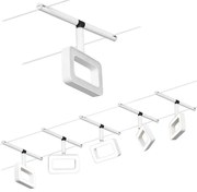 Paulmann 94483 - SADA 5xLED/4,8W Bodové svítidlo FRAME 230V bílá